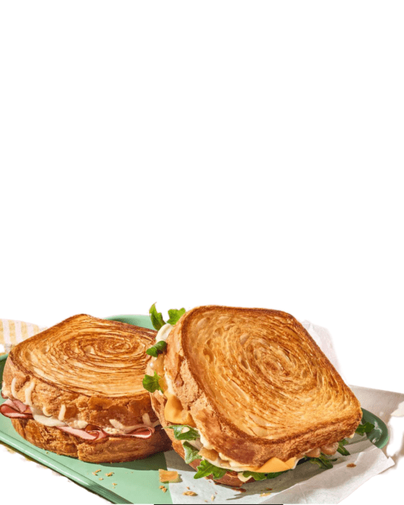 Homemade Panera Croissant Toast Sandwich Recipe | FoodsWild