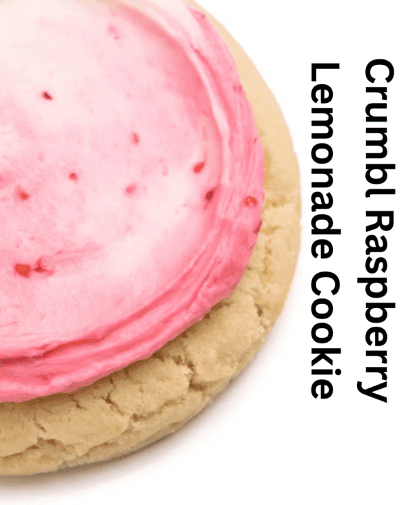 Copycat Crumbl Raspberry Lemonade Cookie Recipe | FoodsWild