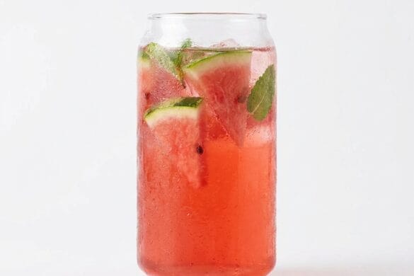 Copycat McDonald's Strawberry Watermelon Refresher Recipe | FoodsWild